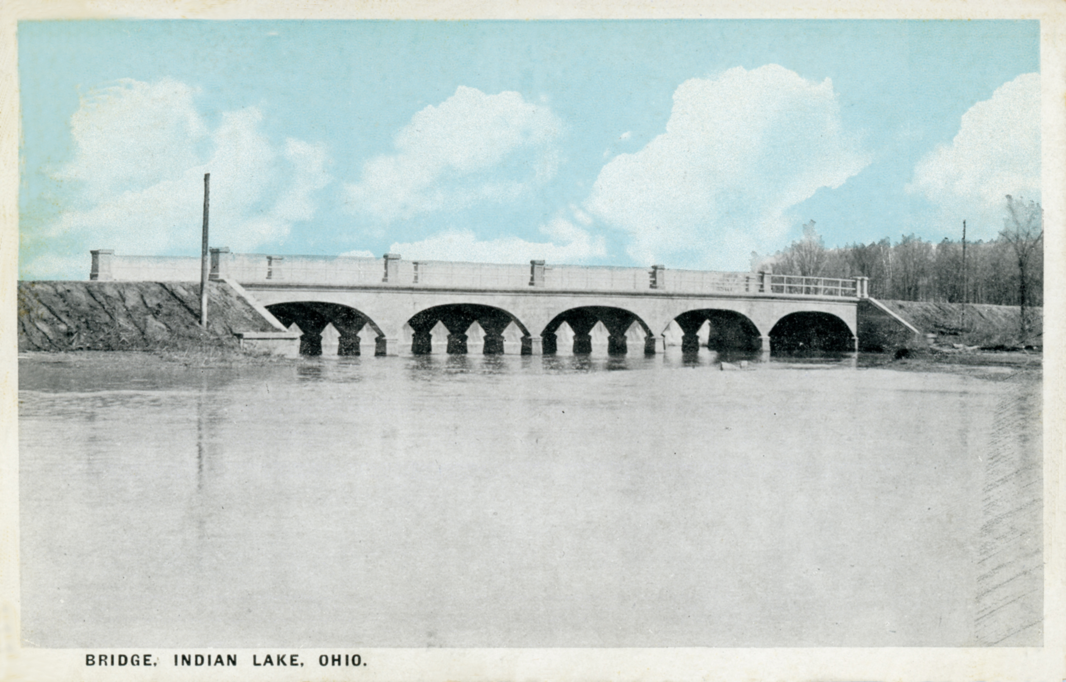 Bulkhead Bridge – Vintage Postcards of Indian Lake, Ohio