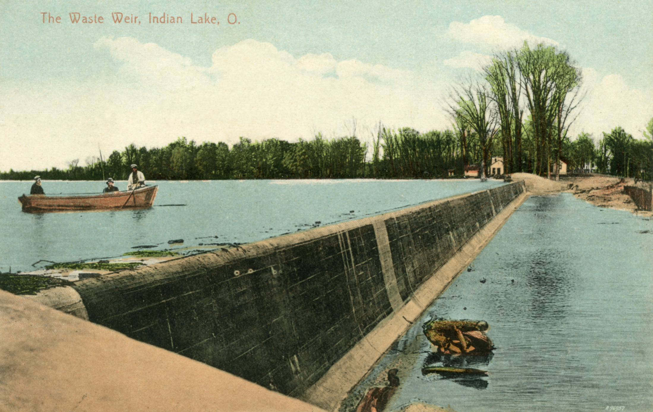 Waste Weir – Vintage Postcards of Indian Lake, Ohio