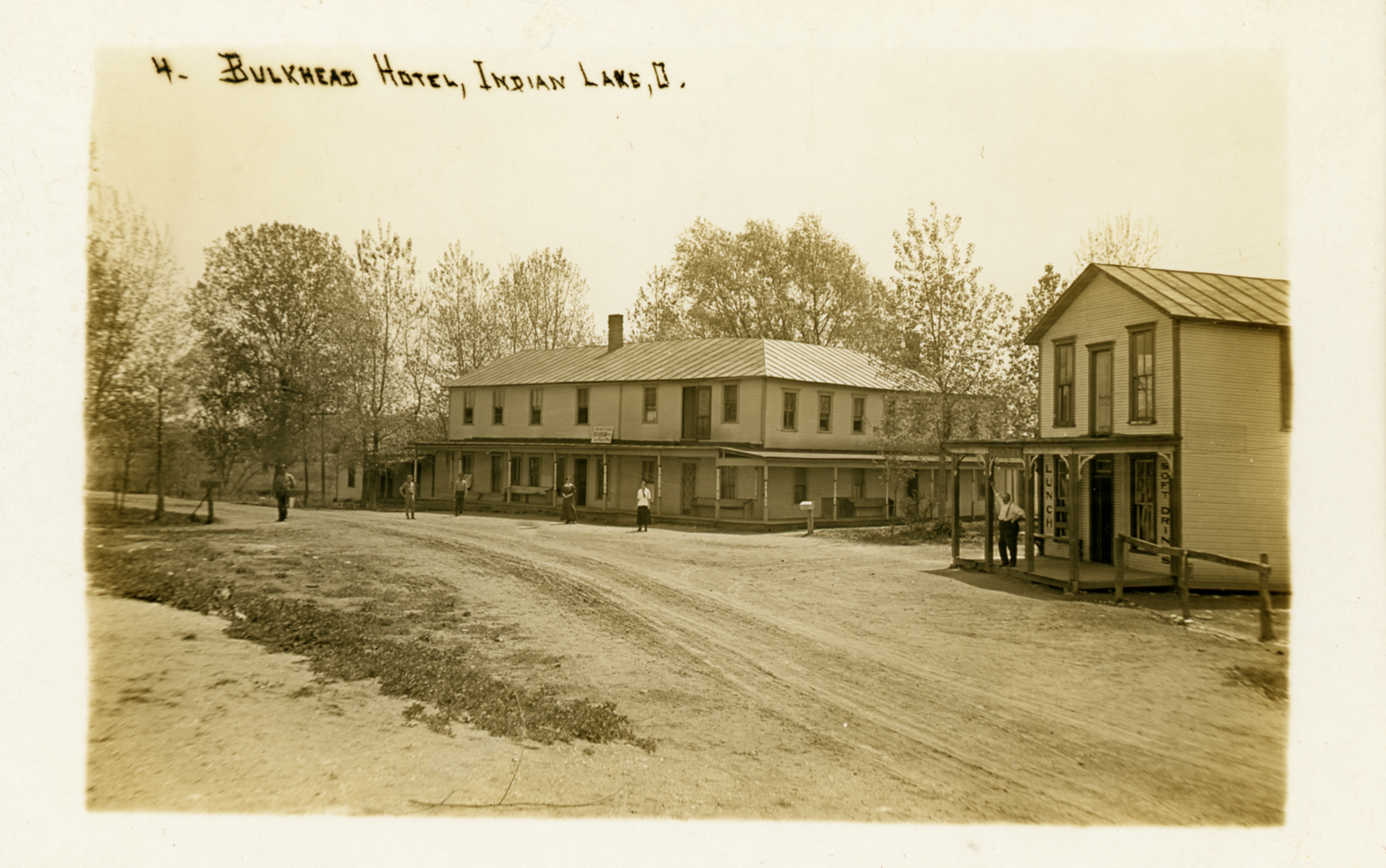 Bulkhead Hotel – Vintage Postcards of Indian Lake, Ohio