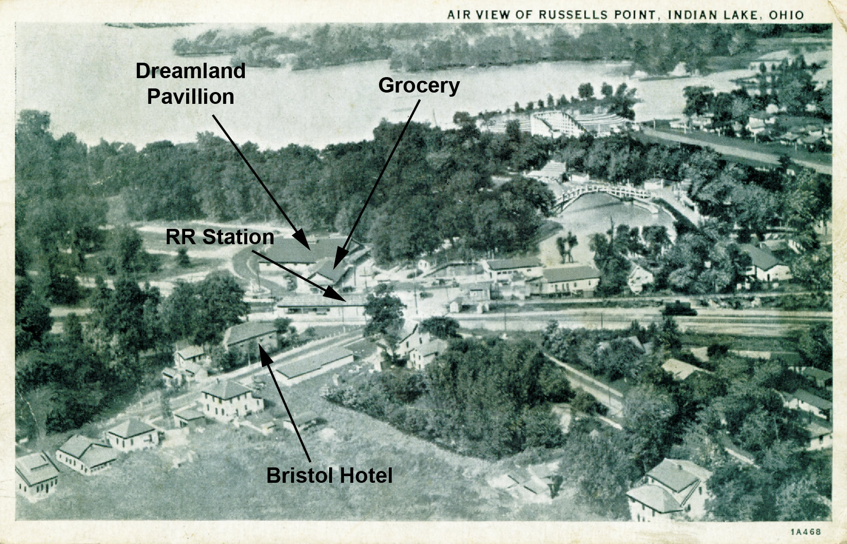 Russells Point Center – Vintage Postcards of Indian Lake, Ohio