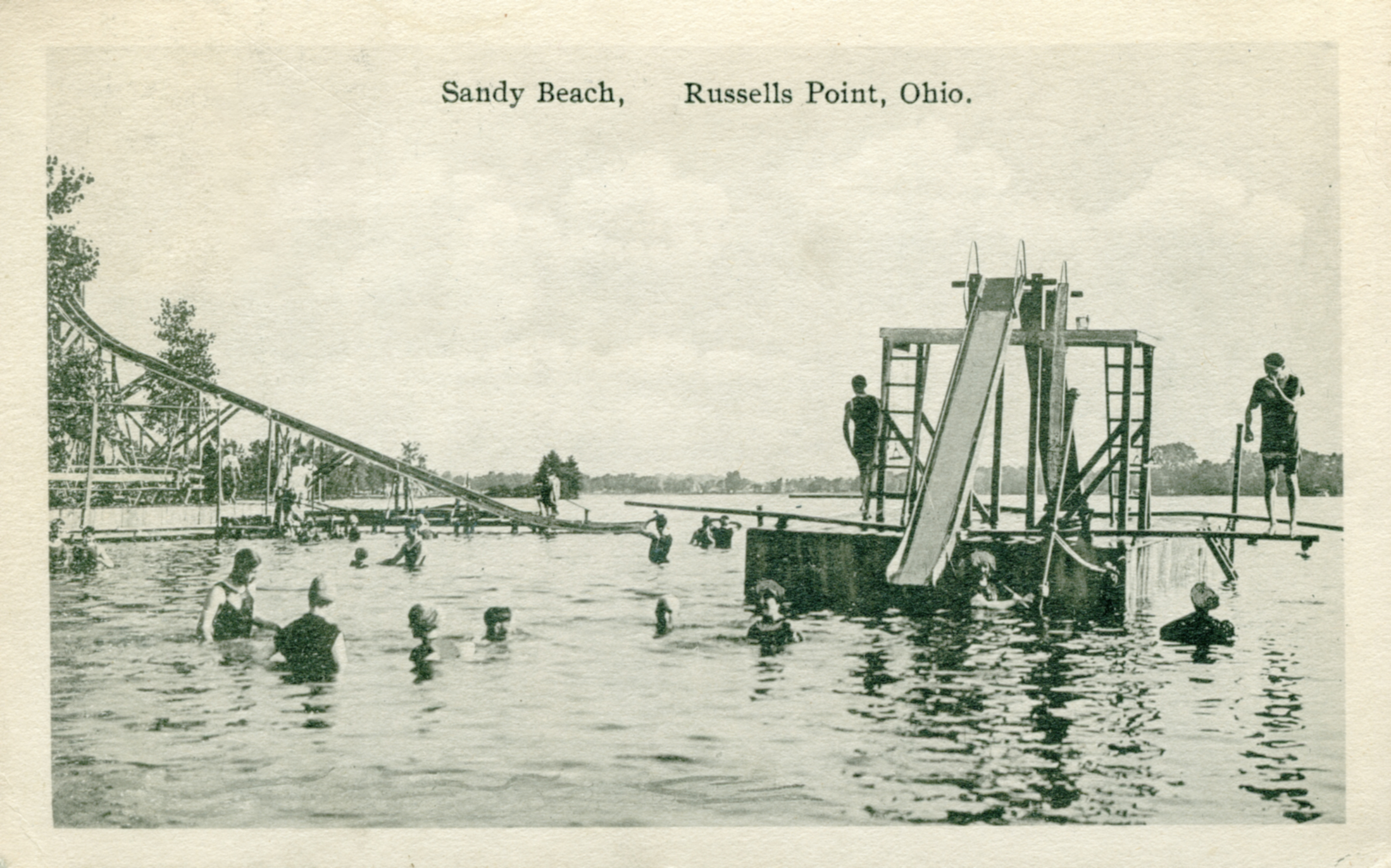 Sandy Beach – Vintage Postcards of Indian Lake, Ohio