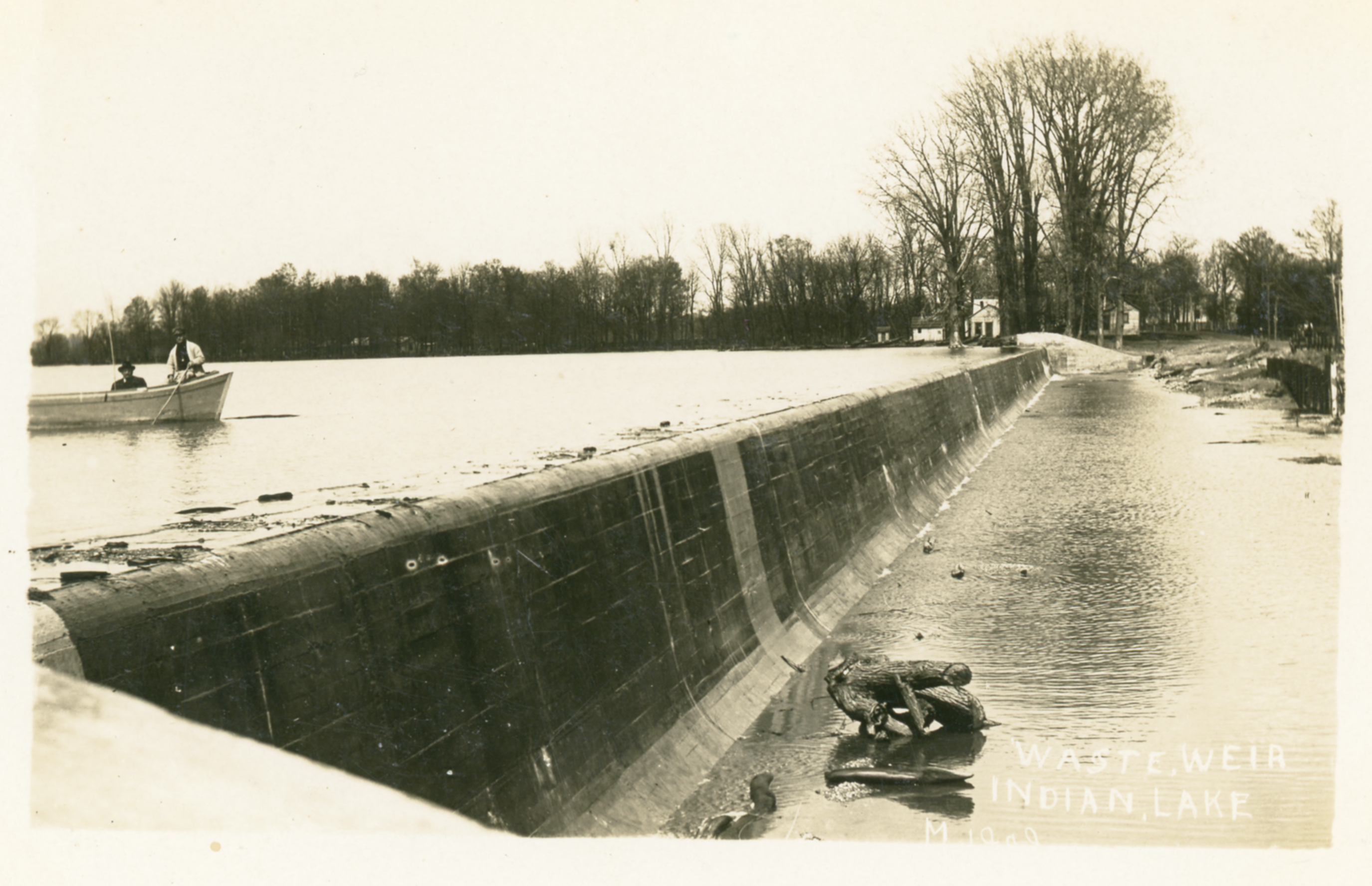 Waste Weir – Vintage Postcards of Indian Lake, Ohio